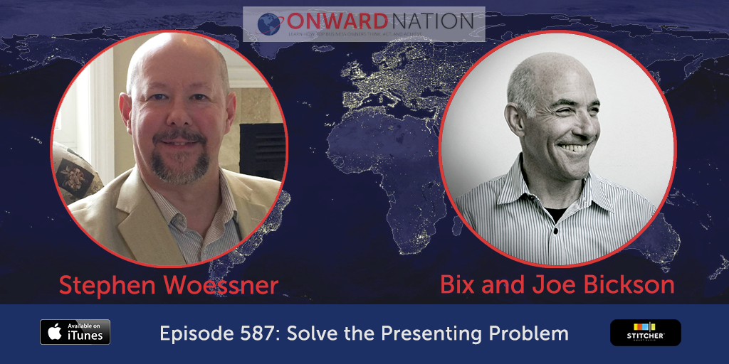 Solve the presenting problem, with Bix and Joe Bickson