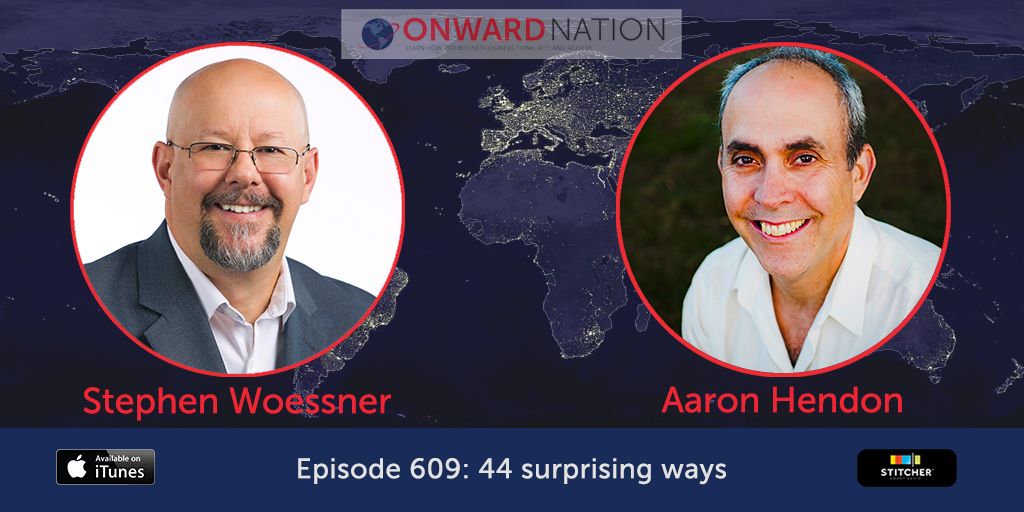 44 surprising ways, with Aaron Hendon