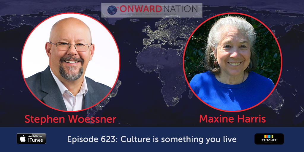 Culture is something you live, with Maxine Harris