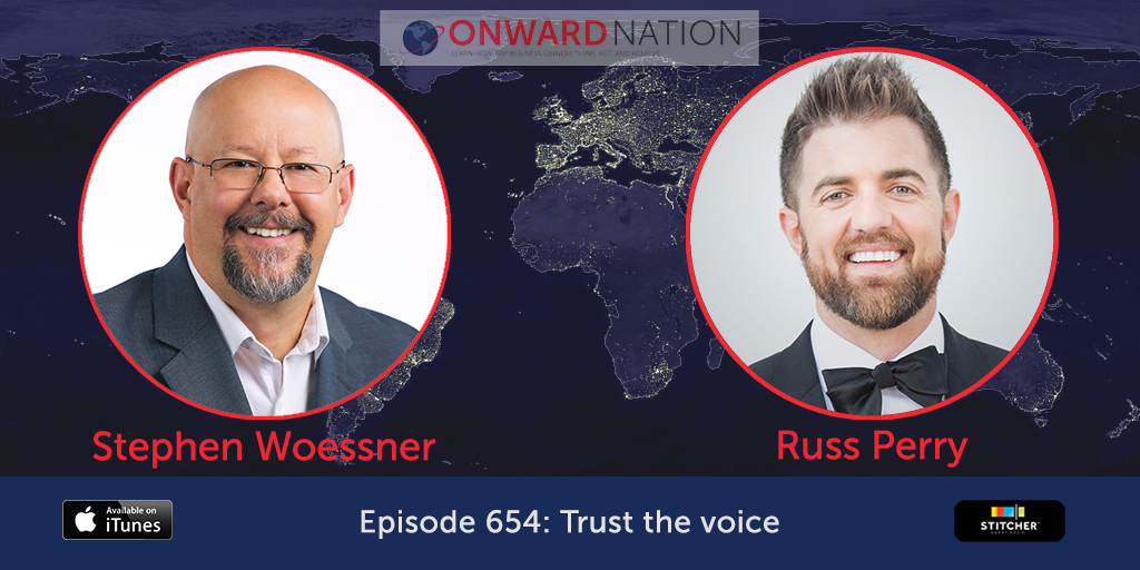 Trust the voice, with Russ Perry