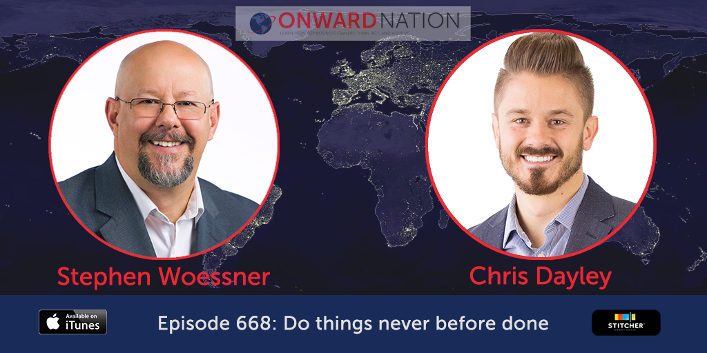 Do things never before done, with Chris Dayley