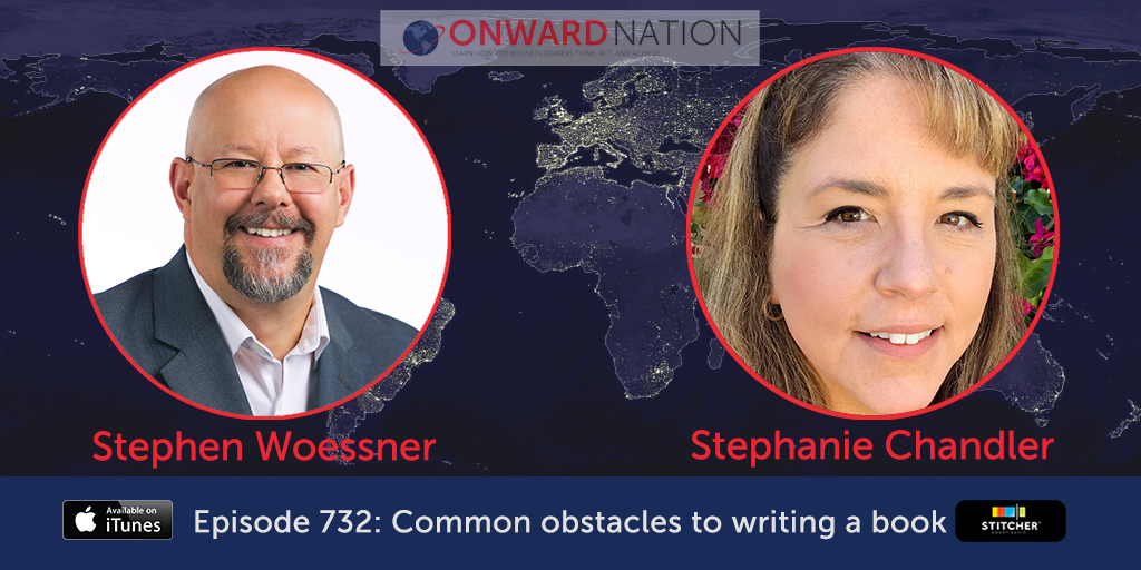 Common obstacles to writing a book, with Stephanie Chandler
