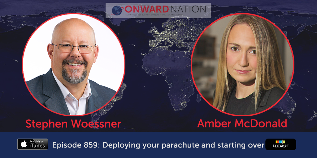 Deploying your parachute and starting over, with Amber McDonald